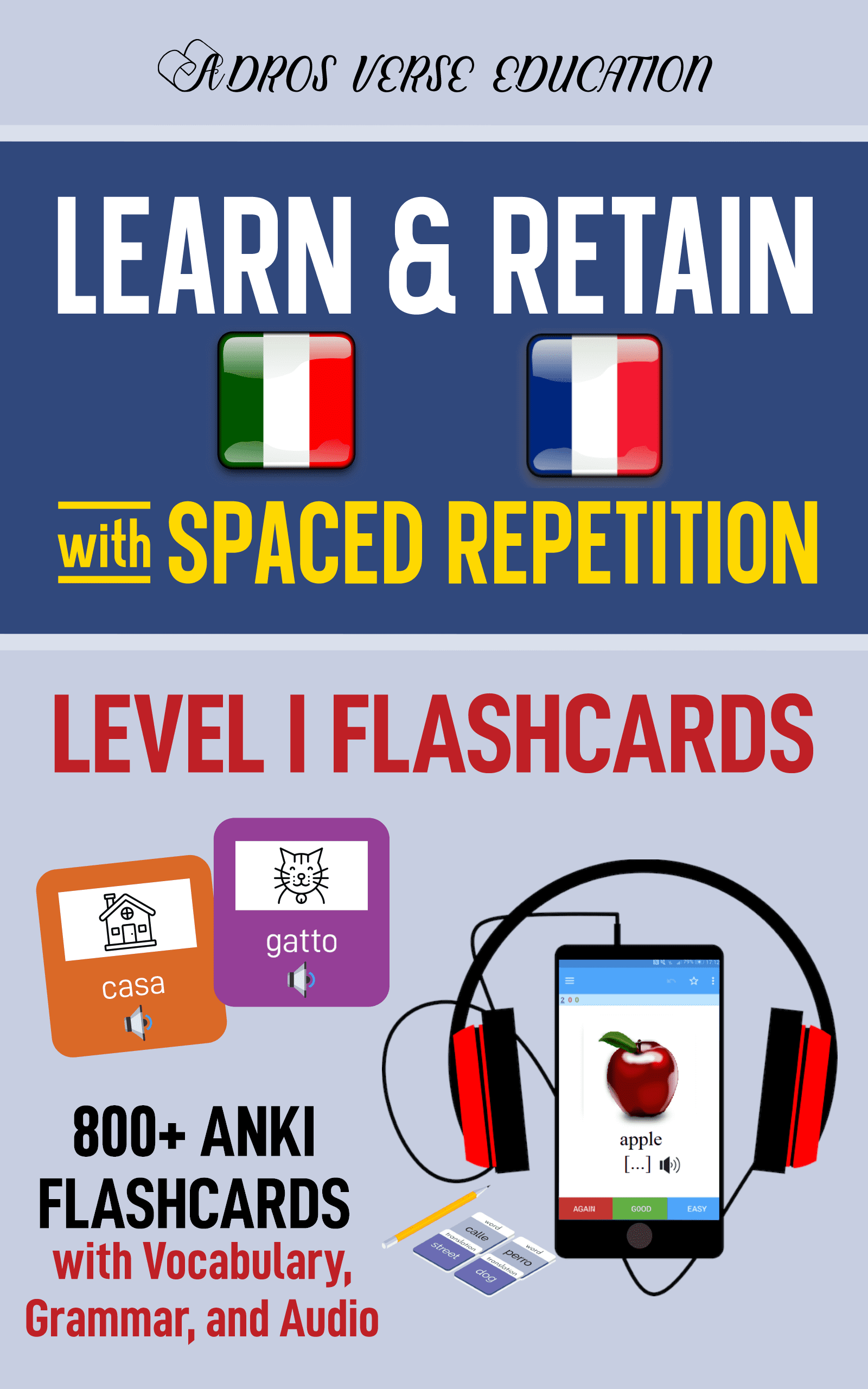 Books & Anki Flashcards