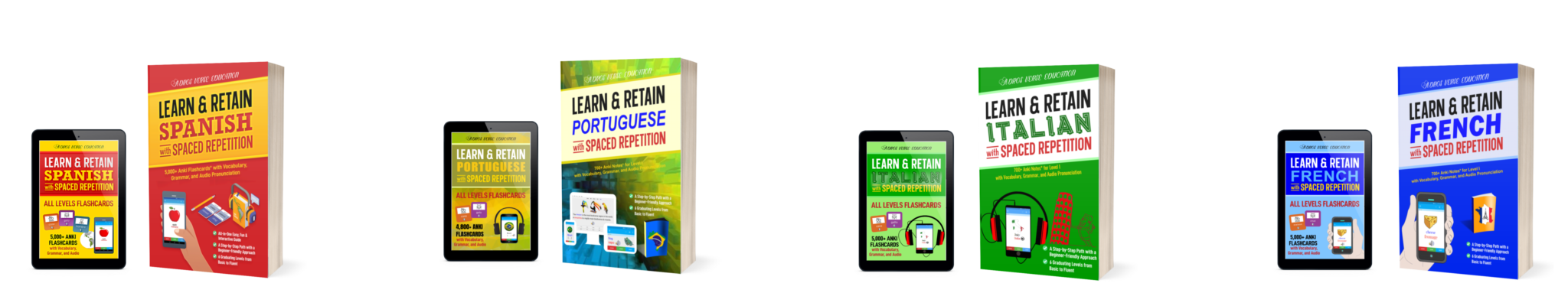 Learn Languages with Spaced Repetition & Anki Flashcards